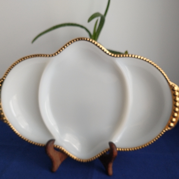 Fire King | Dining | Vintage Fire King Ware Relish Divided Dish Usa ...
